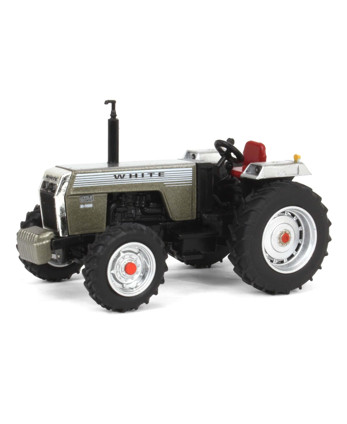 Click here for Spec Cast 1/64 White 2-105 Tractor with Front Whee... prices