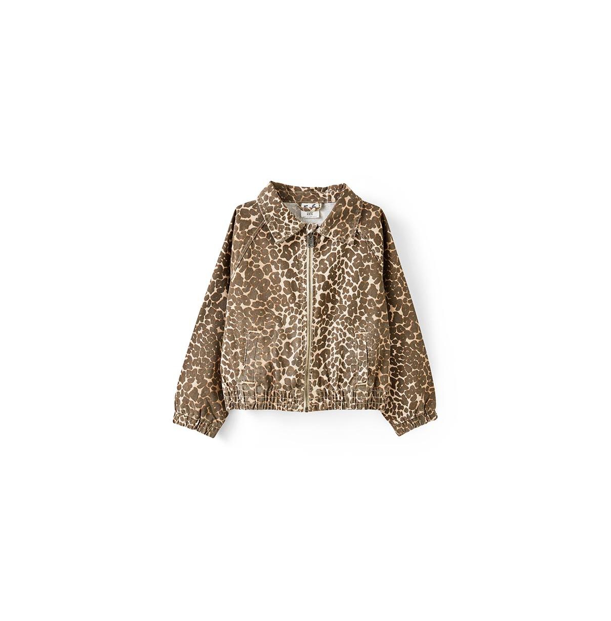 Click here for Cotton On Girls Denim Bomber Jacket - Summer leopa... prices