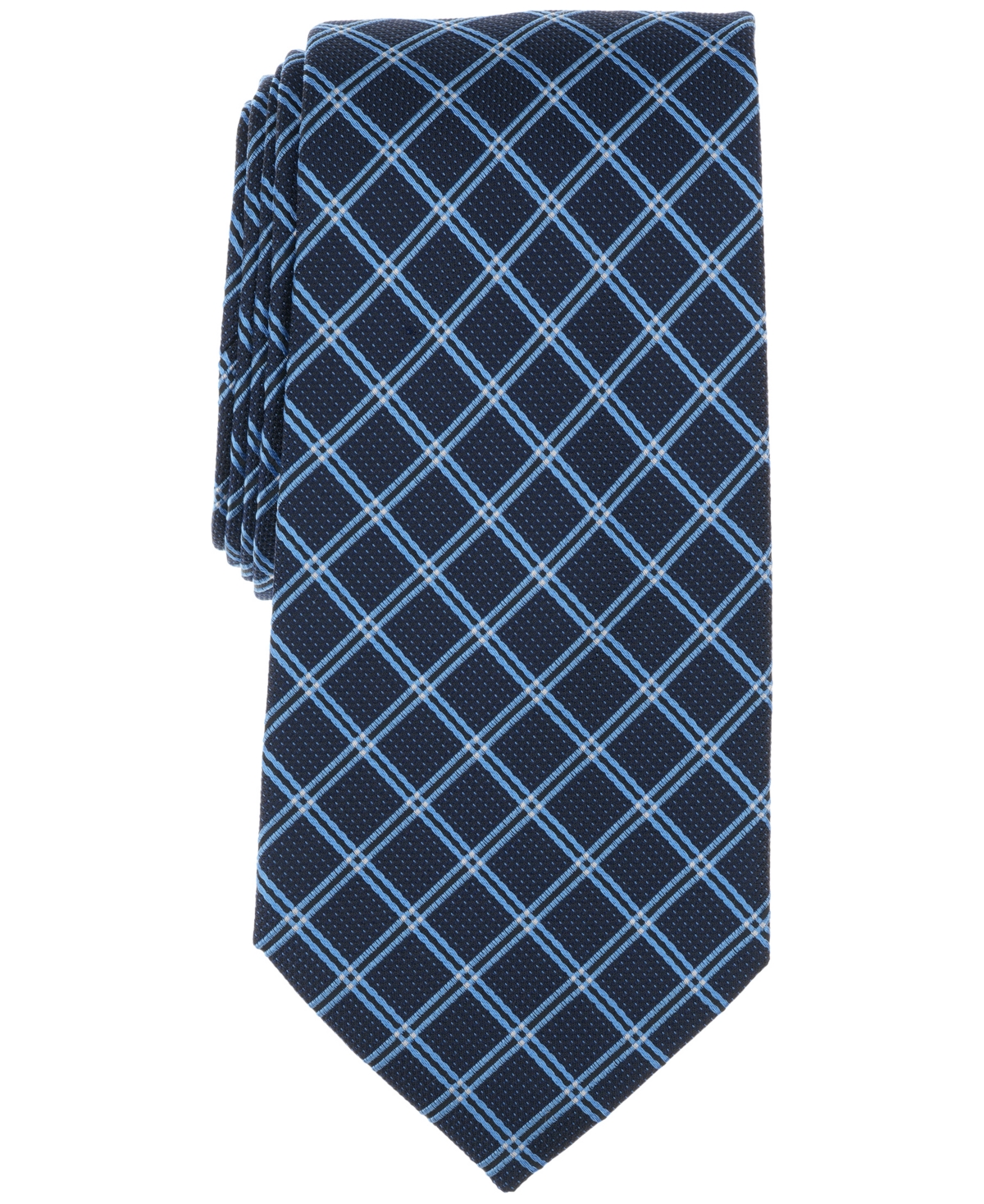 Click here for Michael Kors Mens Classic Tamal Grid Tie - Navy prices