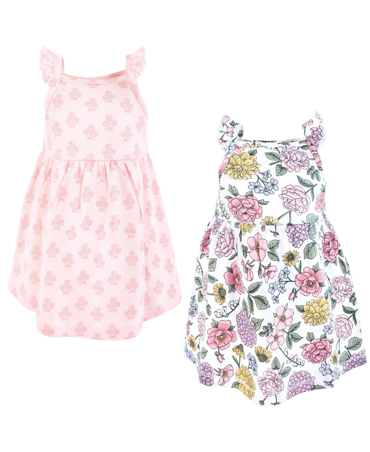 Click here for Hudson Baby Baby Girls 2Pk Sleeveless Dress - Vint... prices