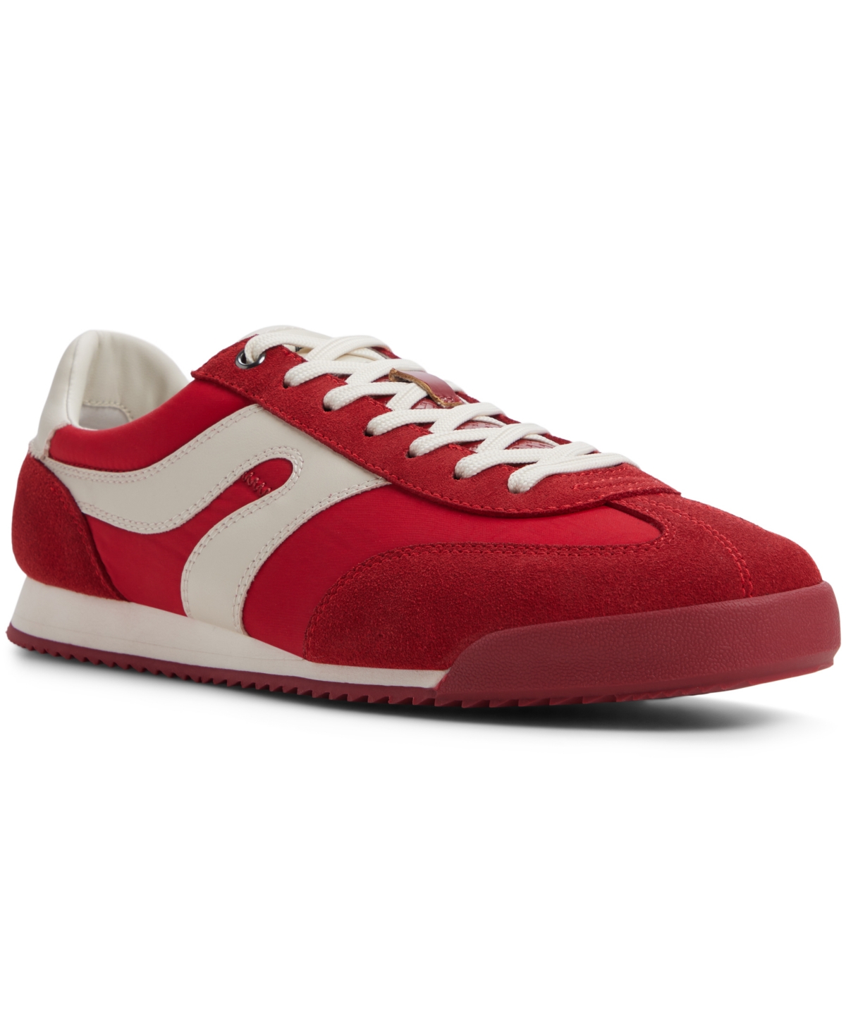 Click here for Aldo Mens Finegan Lace Up Sneakers - Nylon red prices