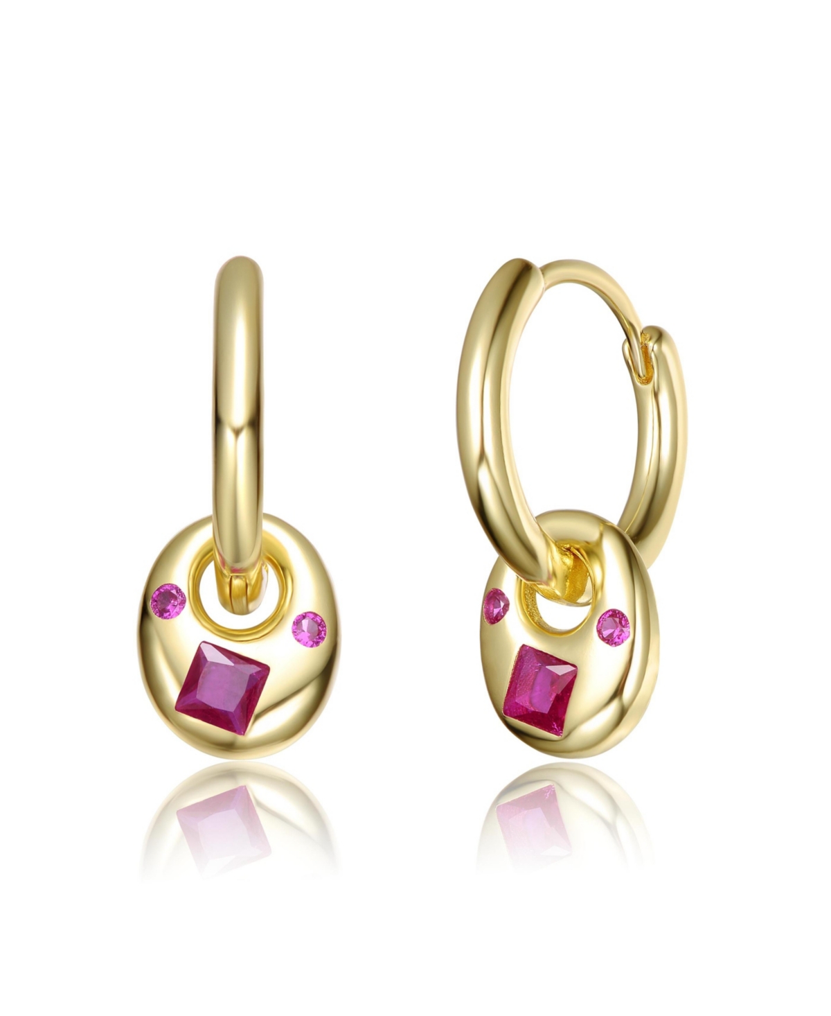 Click here for Kids 14K Gold Plated with Colored Cubic Zirconia H... prices