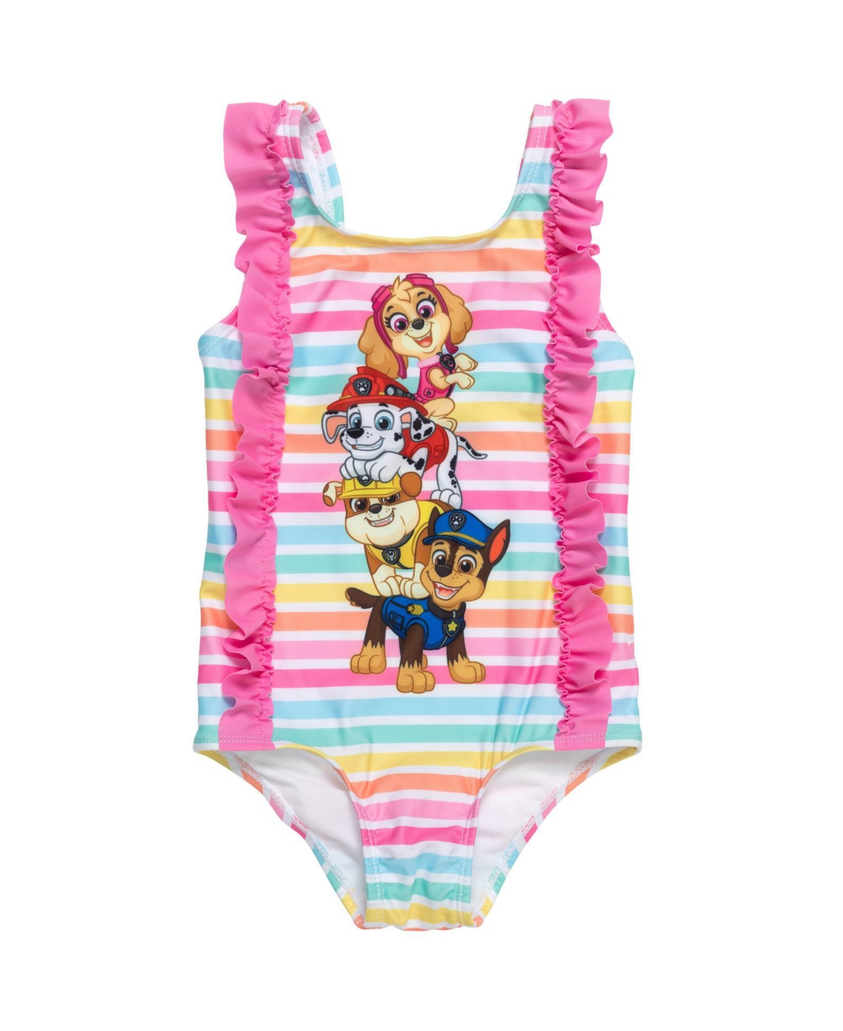 Click here for Paw Patrol Little Girls One Piece Bathing Suit - P... prices