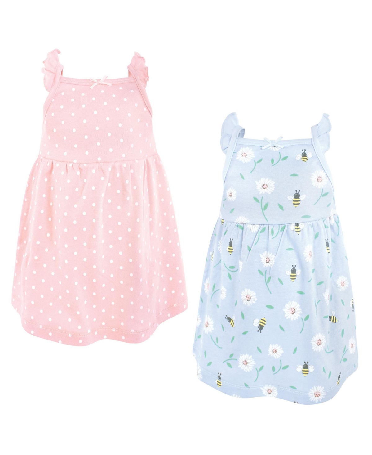 Click here for Hudson Baby Baby Girls 2Pk Sleeveless Dress - Dais... prices