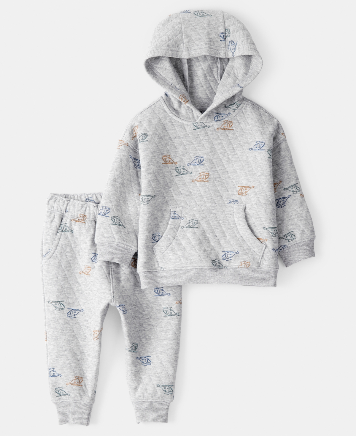 Click here for Carters Baby Boys Helicopter Quilted Hoodie & Pant... prices