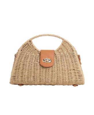 Women's The Basque Hand Bag - Khaki Brown - Macy's