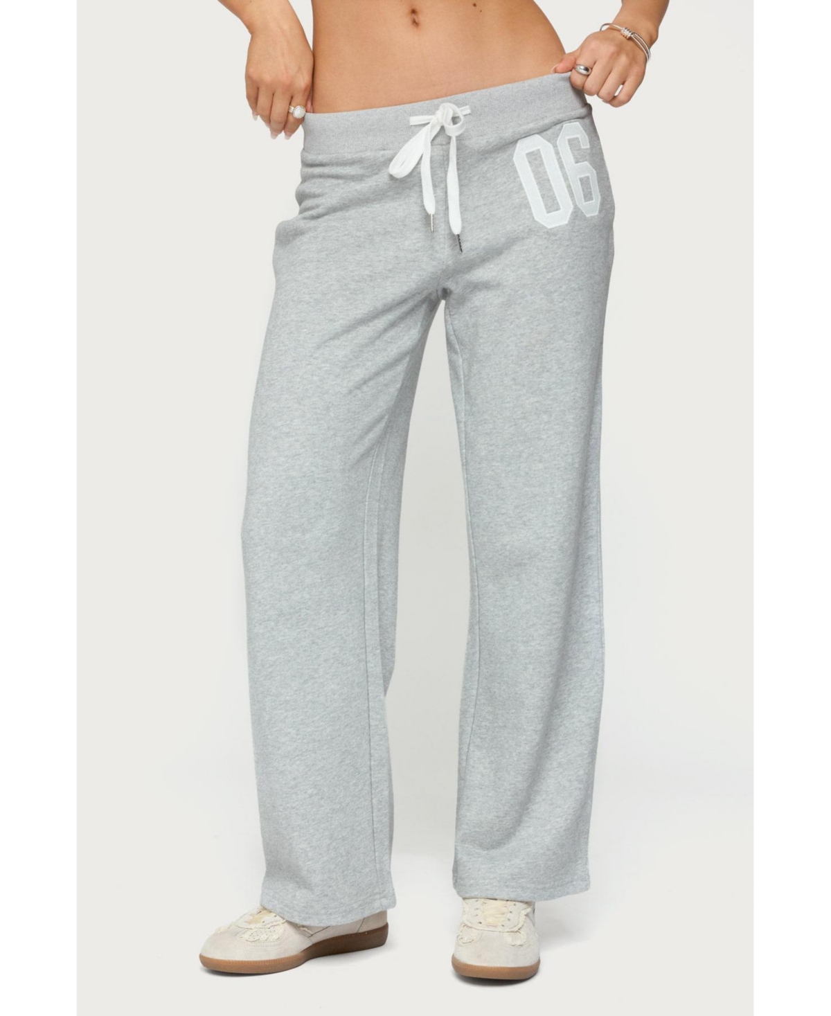 Click here for Edikted Womens Petite 06 Sweatpants - Gray-melange prices