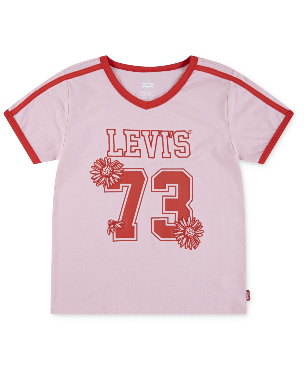 Click here for Levis Toddler and Little Girls V-neck Sporty T-Shi... prices