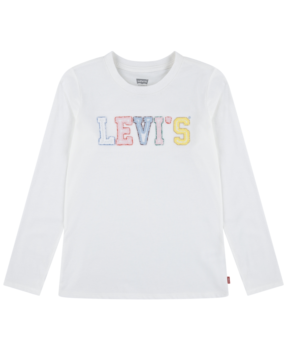 Click here for Levis Toddler and Little Girls Crochet Logo Long S... prices