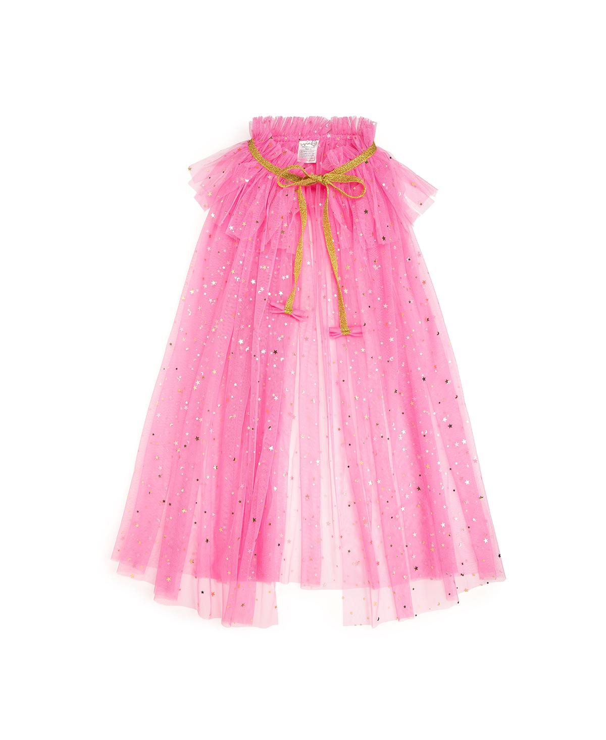 Click here for Sweet Wink Girls Hot Pink Star Cape - Hot pink prices