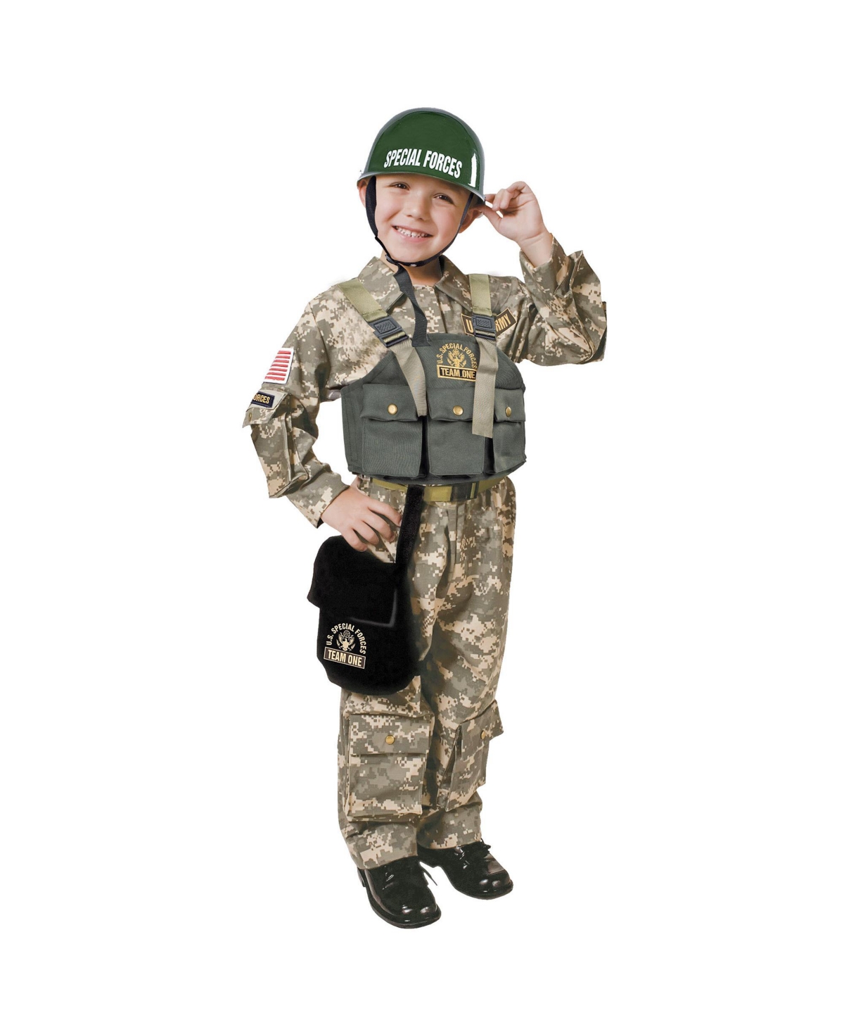 Click here for Dress Up America Army Soldier Costume - Kids prices