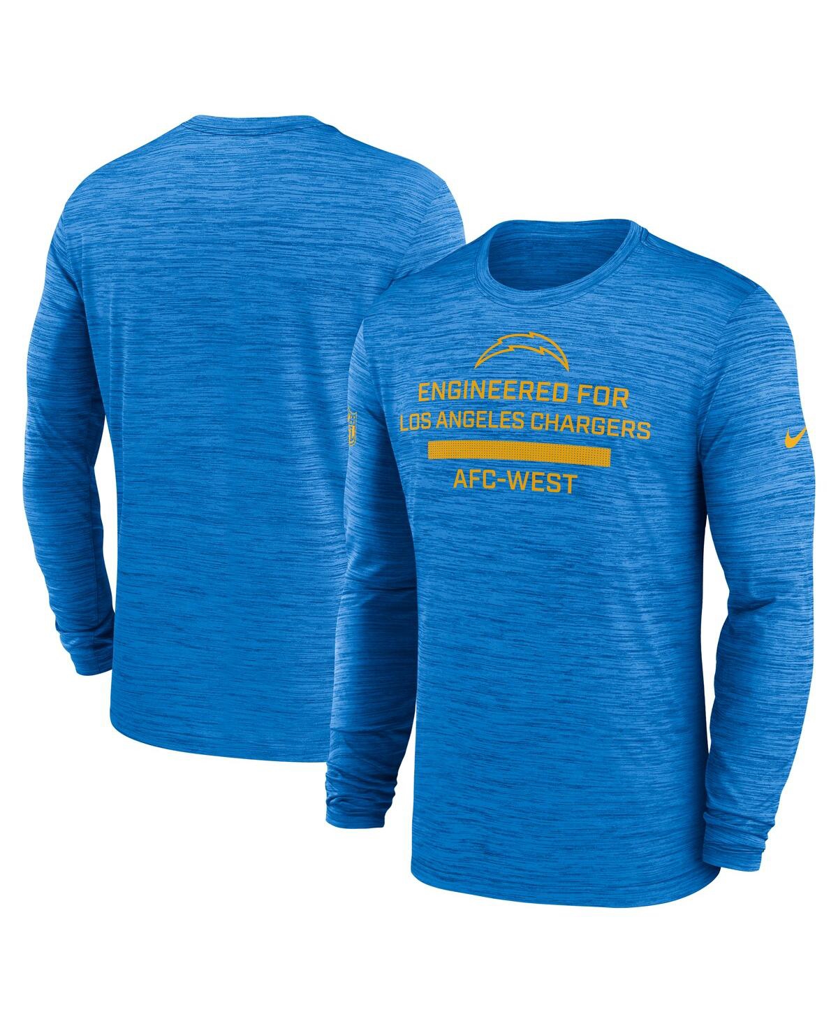 Click here for Nike Mens Powder Blue Los Angeles Chargers Sidelin... prices
