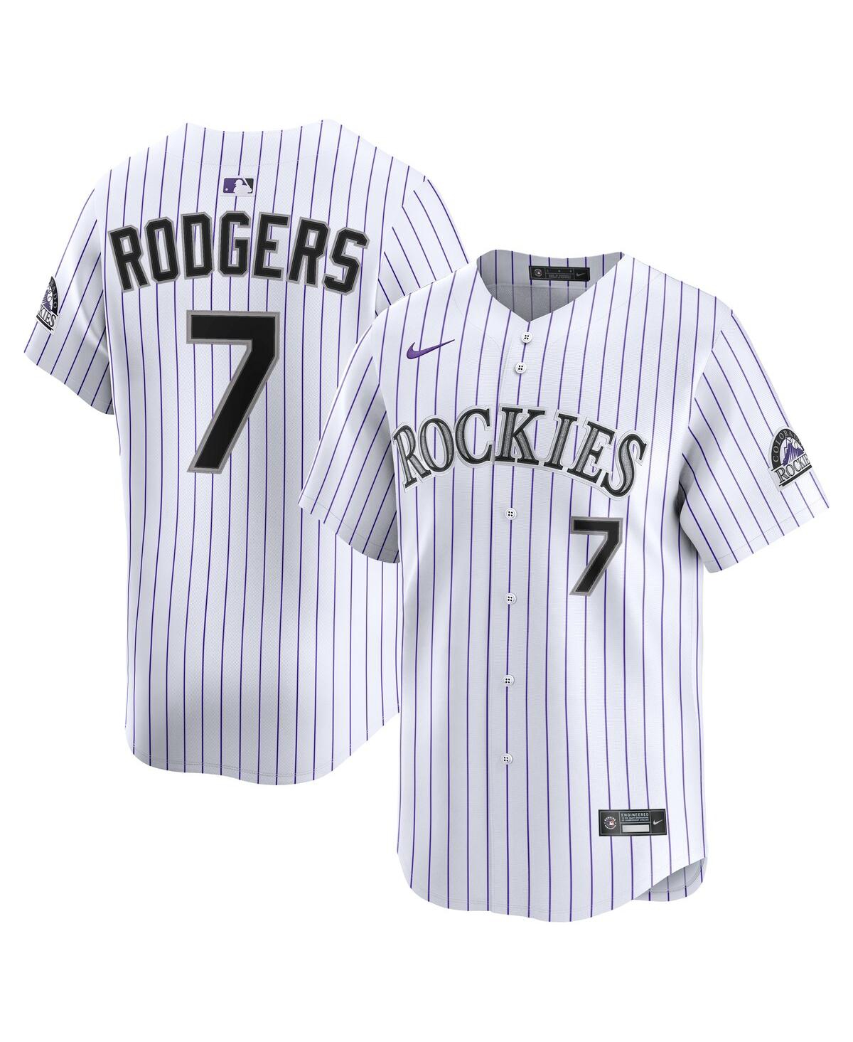 Click here for Nike Mens Brendan Rodgers White Colorado Rockies H... prices