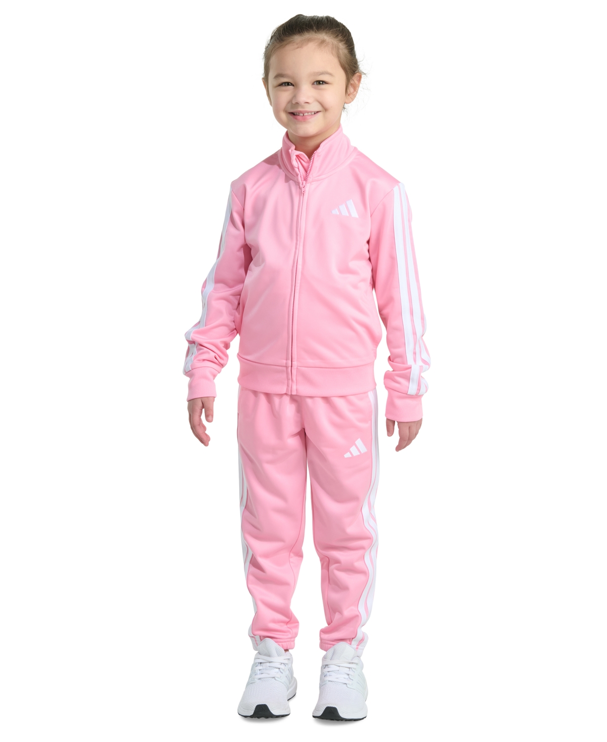 Click here for adidas Toddler & Little Girls Tricot Long-Sleeve E... prices