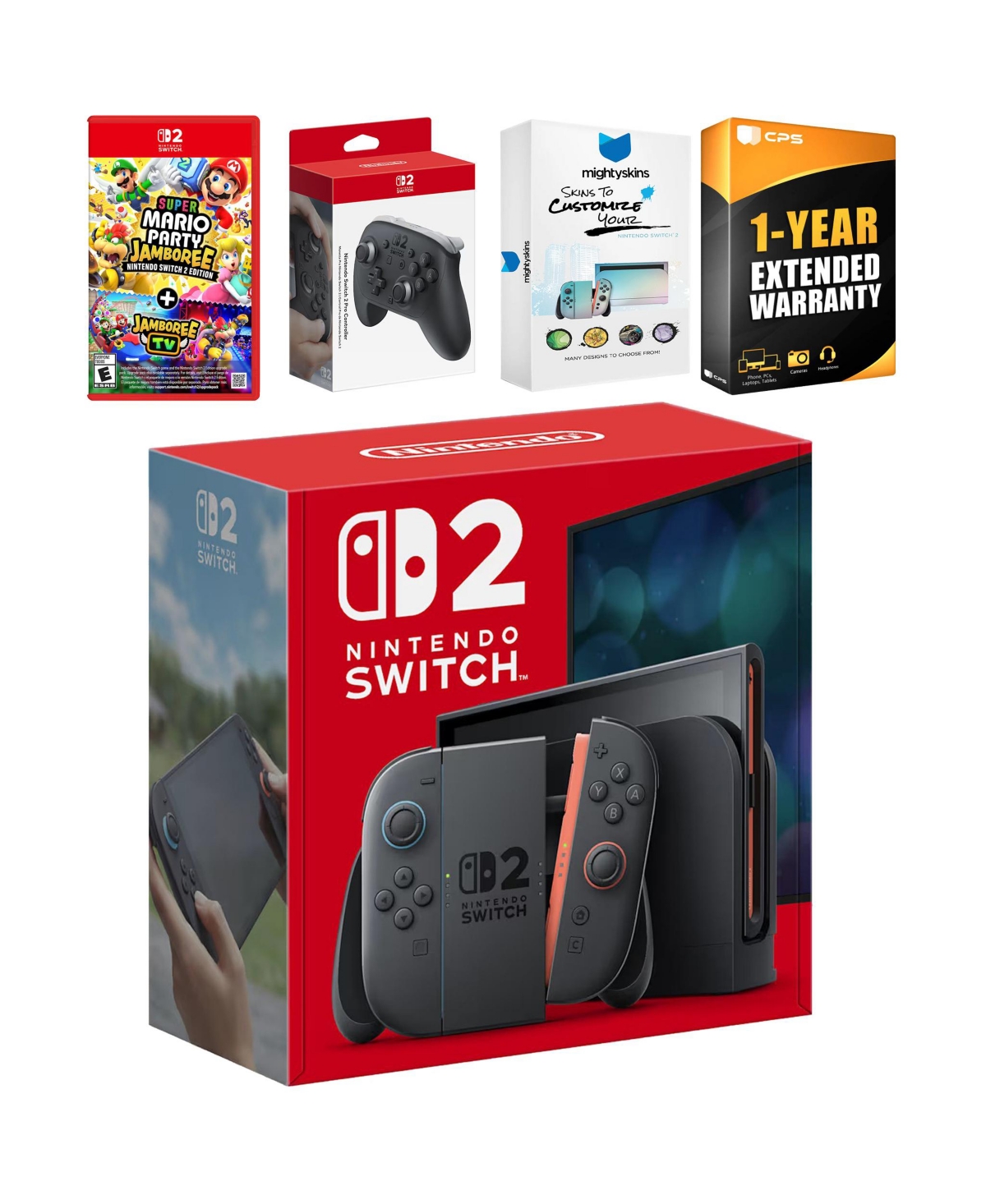 Click here for Nintendo Switch 2 Console with Super Mario Party J... prices