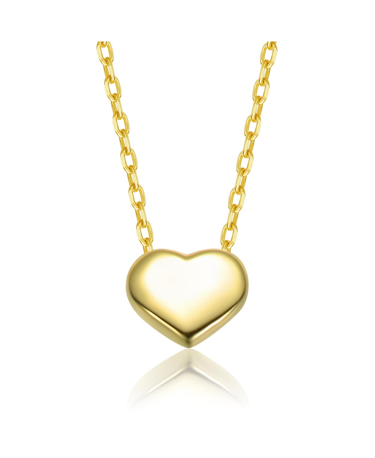 Click here for GiGiGirl 14K Gold Plated Heart Pendant Necklace -... prices