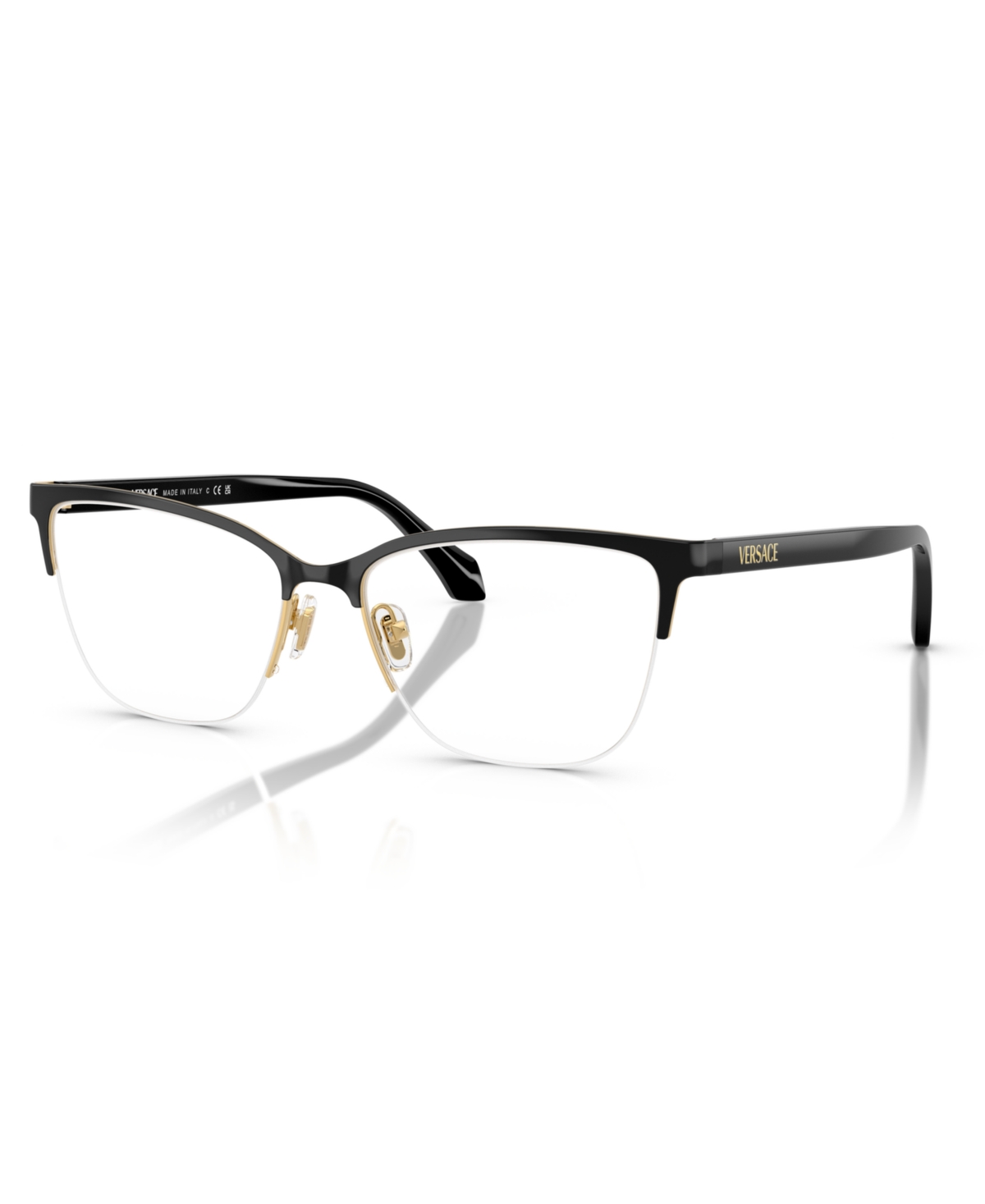 Click here for Versace Womens Cat Eye Eyeglasses  VE1304 - Gold B... prices