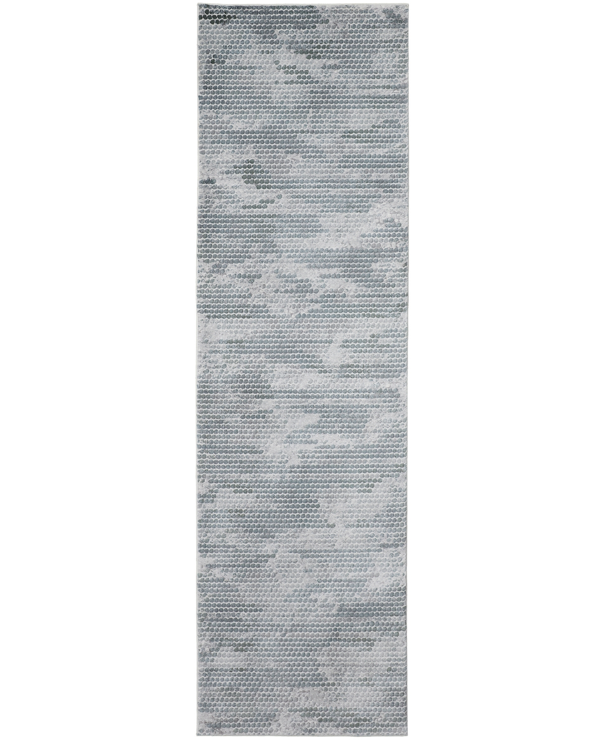 Click here for Feizy Atwell 3171F 28x8 Runner Area Rug - Blue  Gr... prices