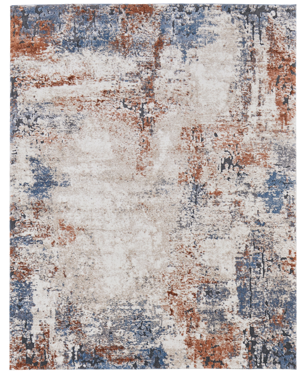 Click here for Feizy Gilmore 39MNF 53x8 Area Rug - Ivory  Blue prices