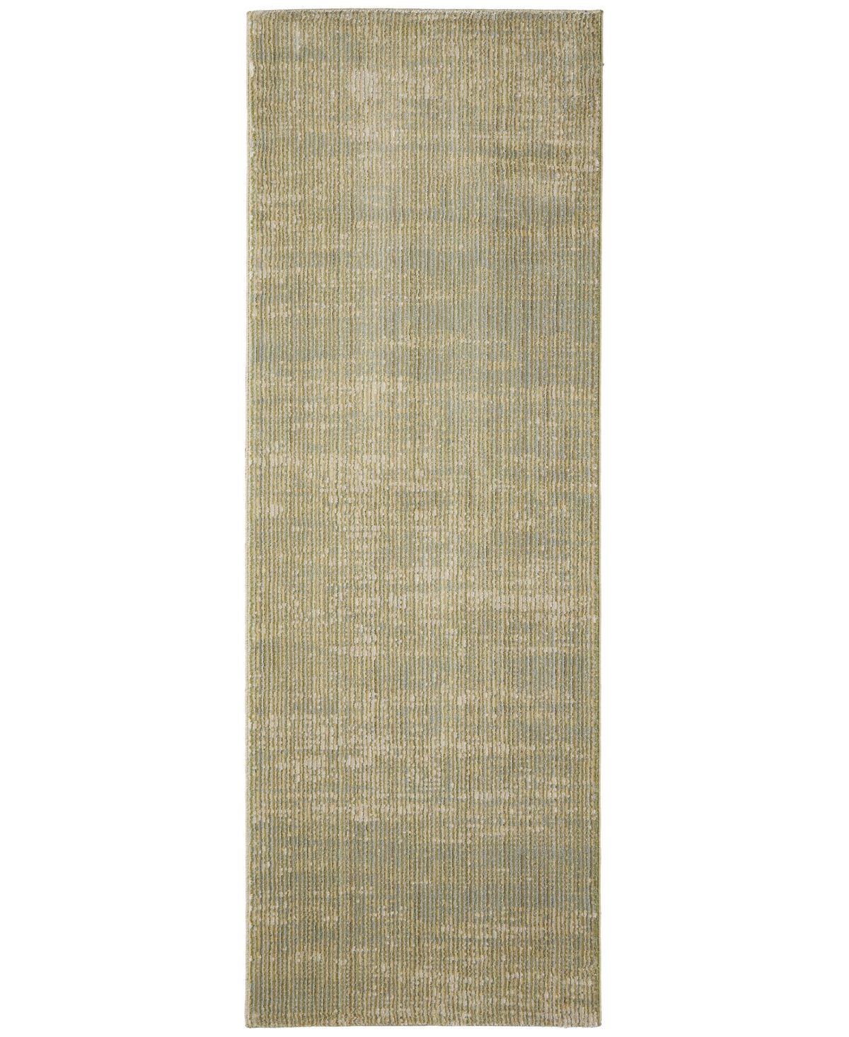 Click here for Feizy Deja 39PJF 26x73 Runner Area Rug - Green  Ta... prices