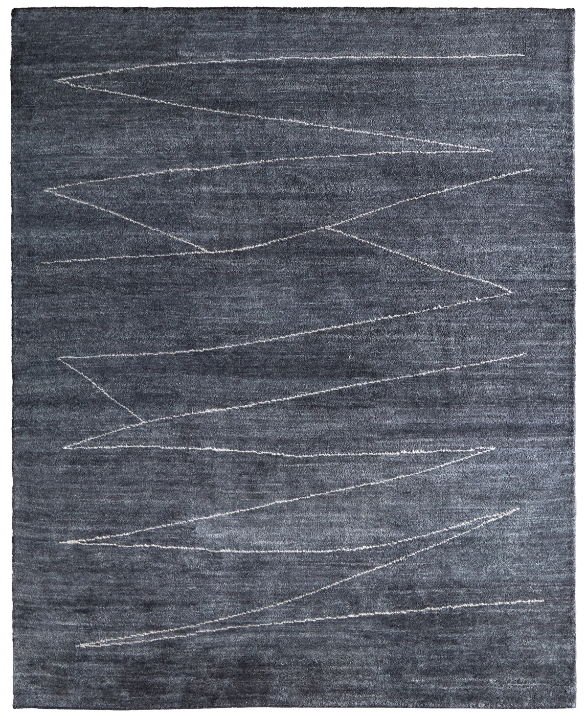 Click here for Feizy Agape 69H6F 79x99 Area Rug - Gray  Ivory prices