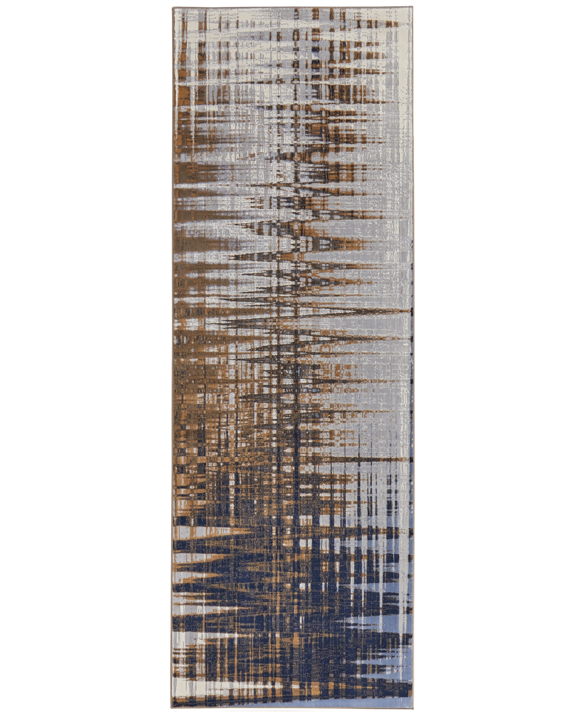 Click here for Feizy Clio 39K4F 29x710 Runner Area Rug - Blue  Gr... prices