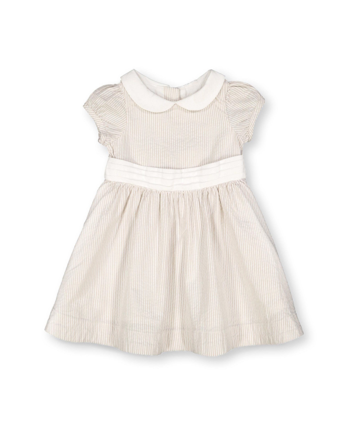 Click here for Hope & Henry Baby Girls Seersucker Peter Pan Colla... prices