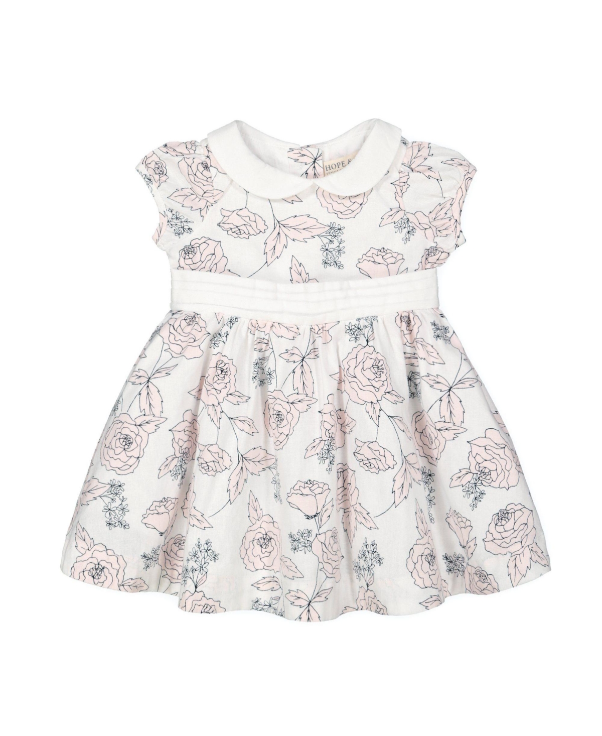 Click here for Hope & Henry Baby Girls Seersucker Peter Pan Colla... prices