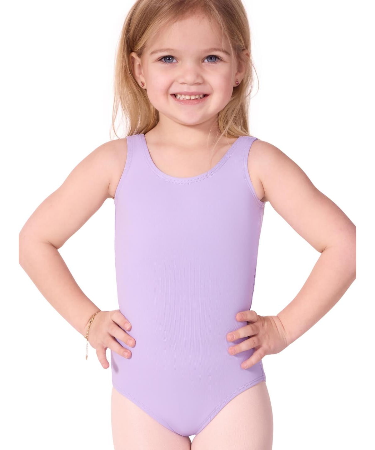 Click here for Capezio Girls Future Star Tank Leotard - Lavender prices