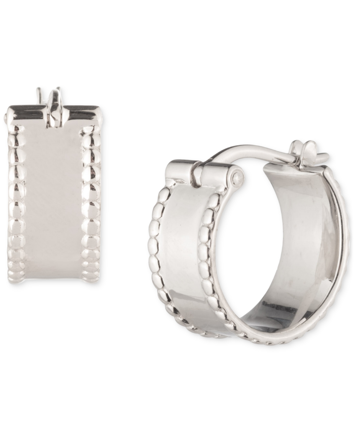 Click here for Lauren Ralph Lauren 15mm Sterling Silver Hoop Earr... prices