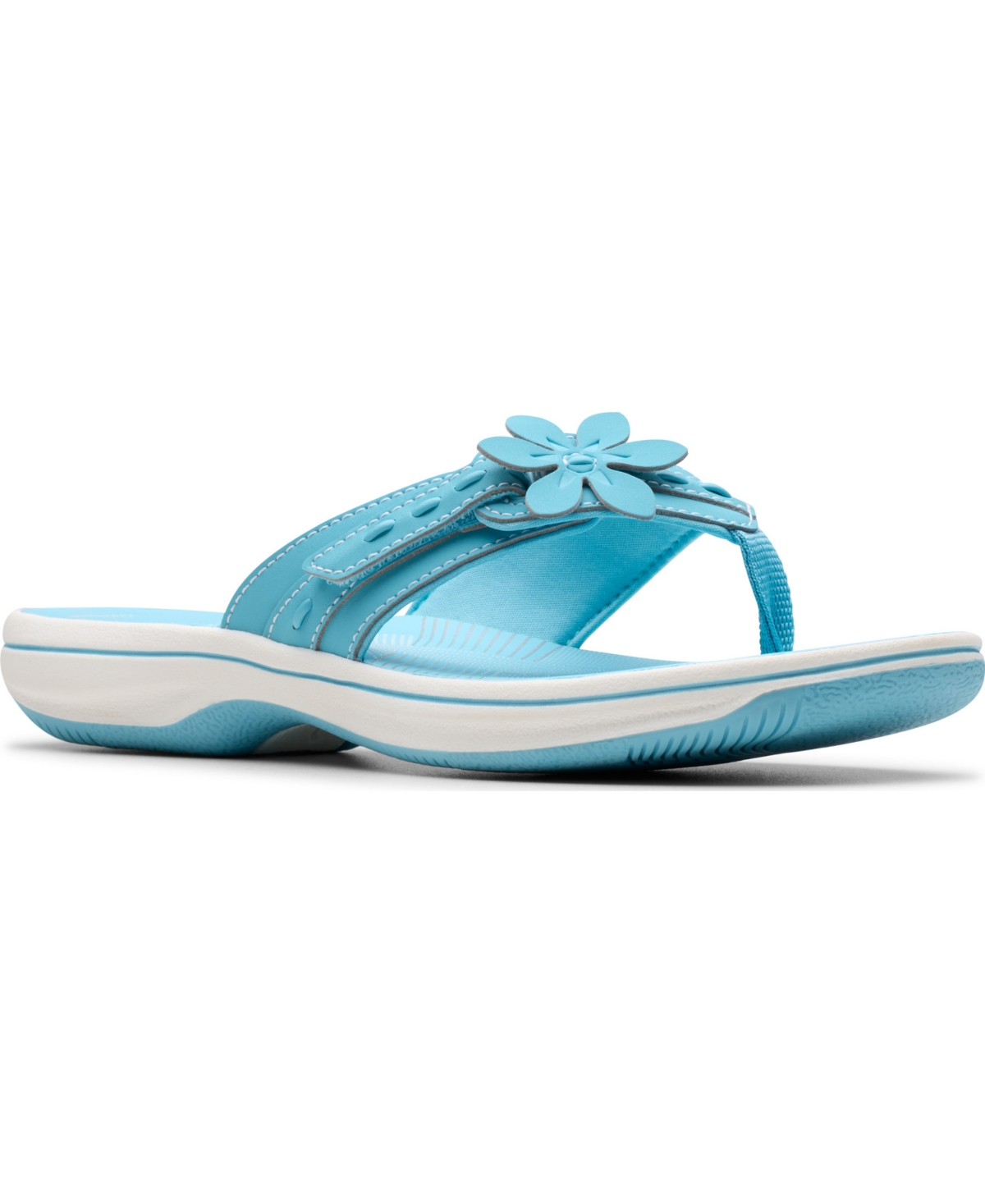 Click here for Clarks Cloudsteppers Womens Breeze Opal Sandals -... prices