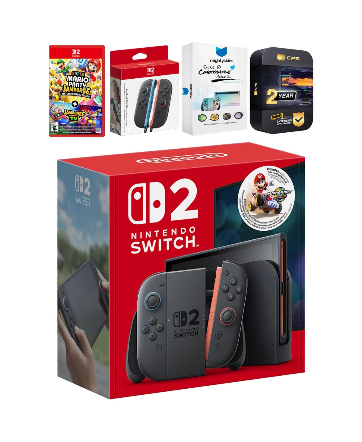 Click here for Nintendo Switch 2 + Mario Kart World Bundle with S... prices