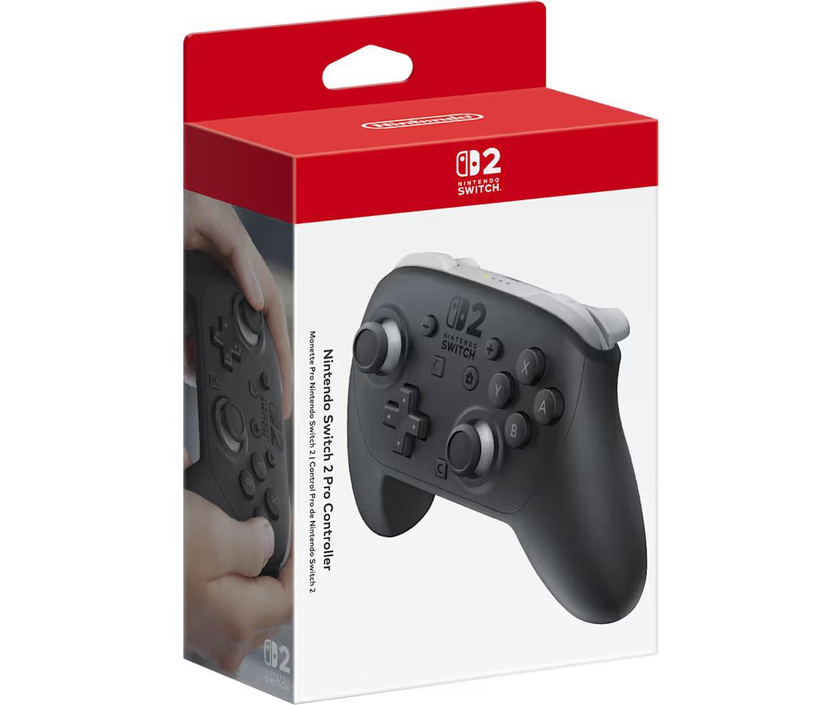 Click here for Nintendo Switch 2 Pro Controller - Black prices