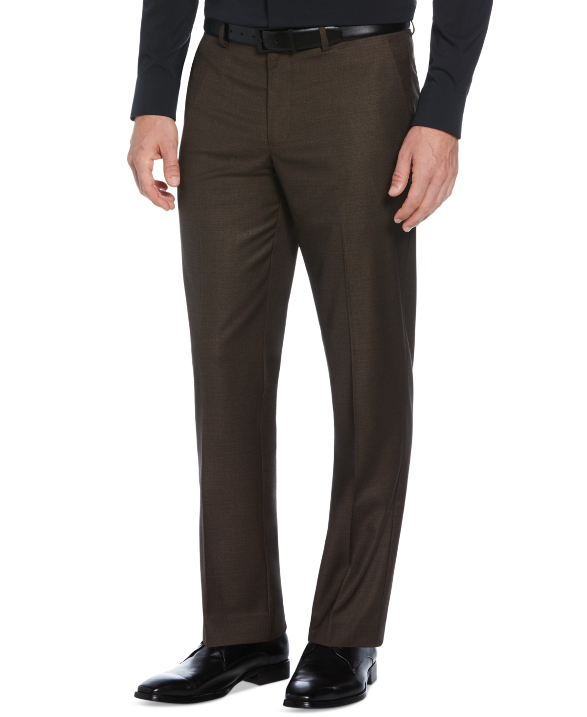 Click here for Mens Modern-Fit Dress Pant - Brown prices