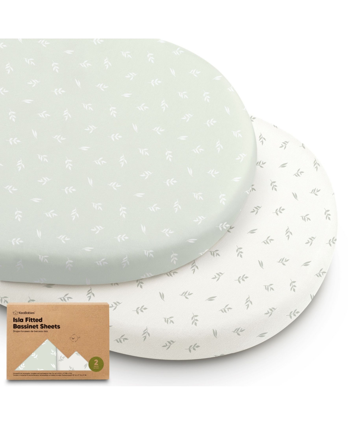 Click here for KeaBabies Bassinet Sheet for Baby Girls  Boys  2-P... prices