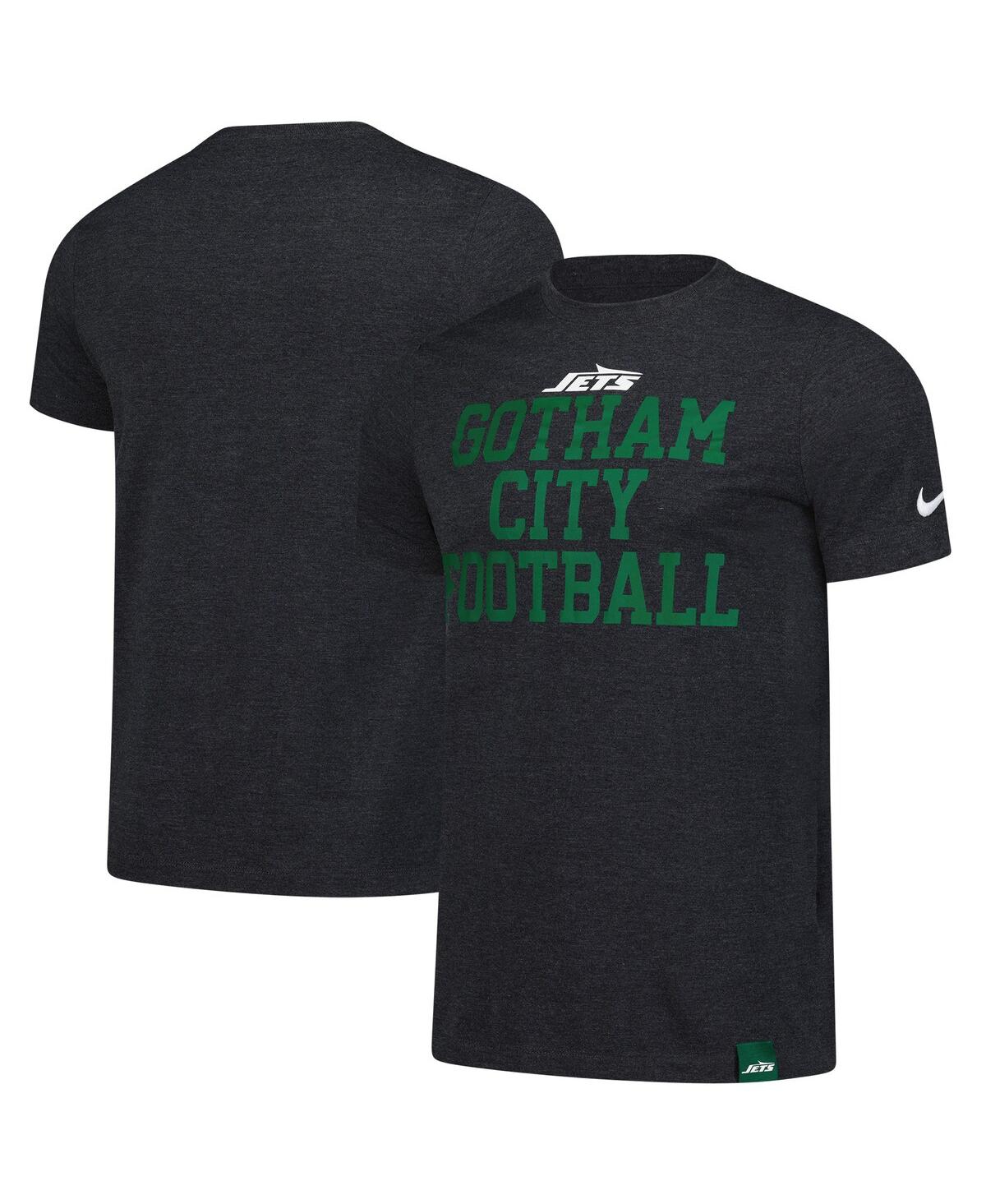 Click here for Nike Mens Heather Black New York Jets Blitz Tri-Bl... prices