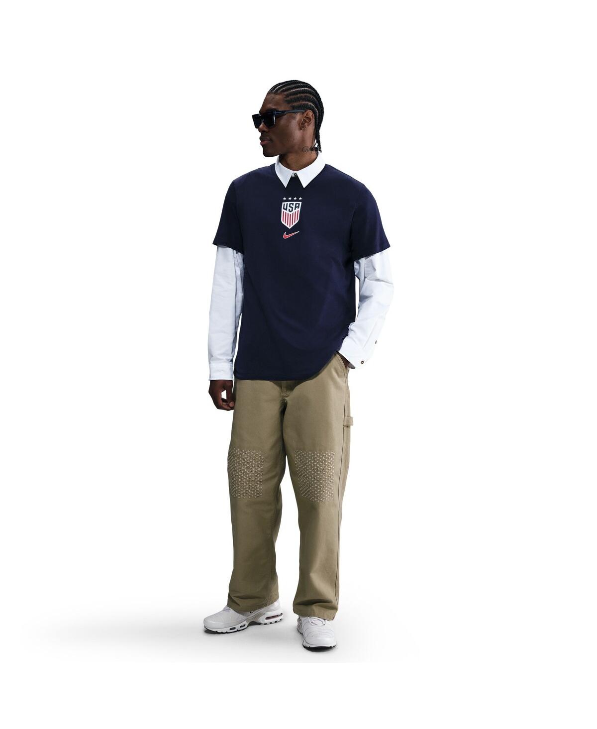 Click here for Nike Mens Navy Uswnt Crest T-Shirt - Navy prices