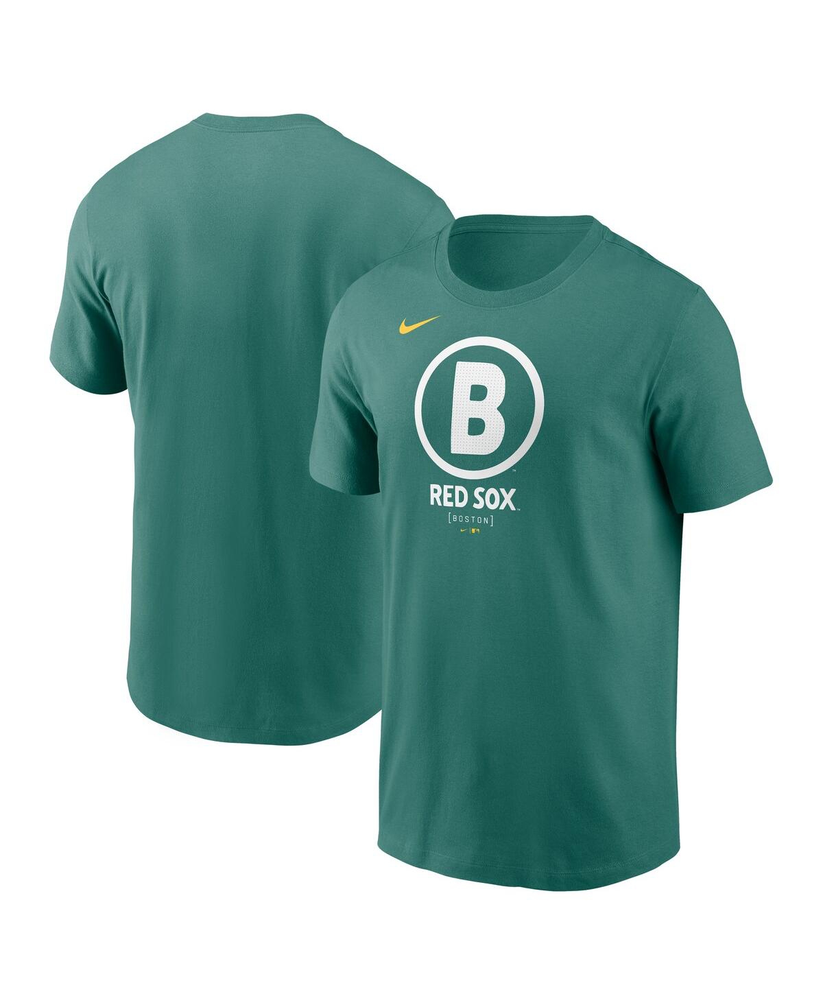 Click here for Nike Mens Green Boston Red Sox 2025 City Connect L... prices