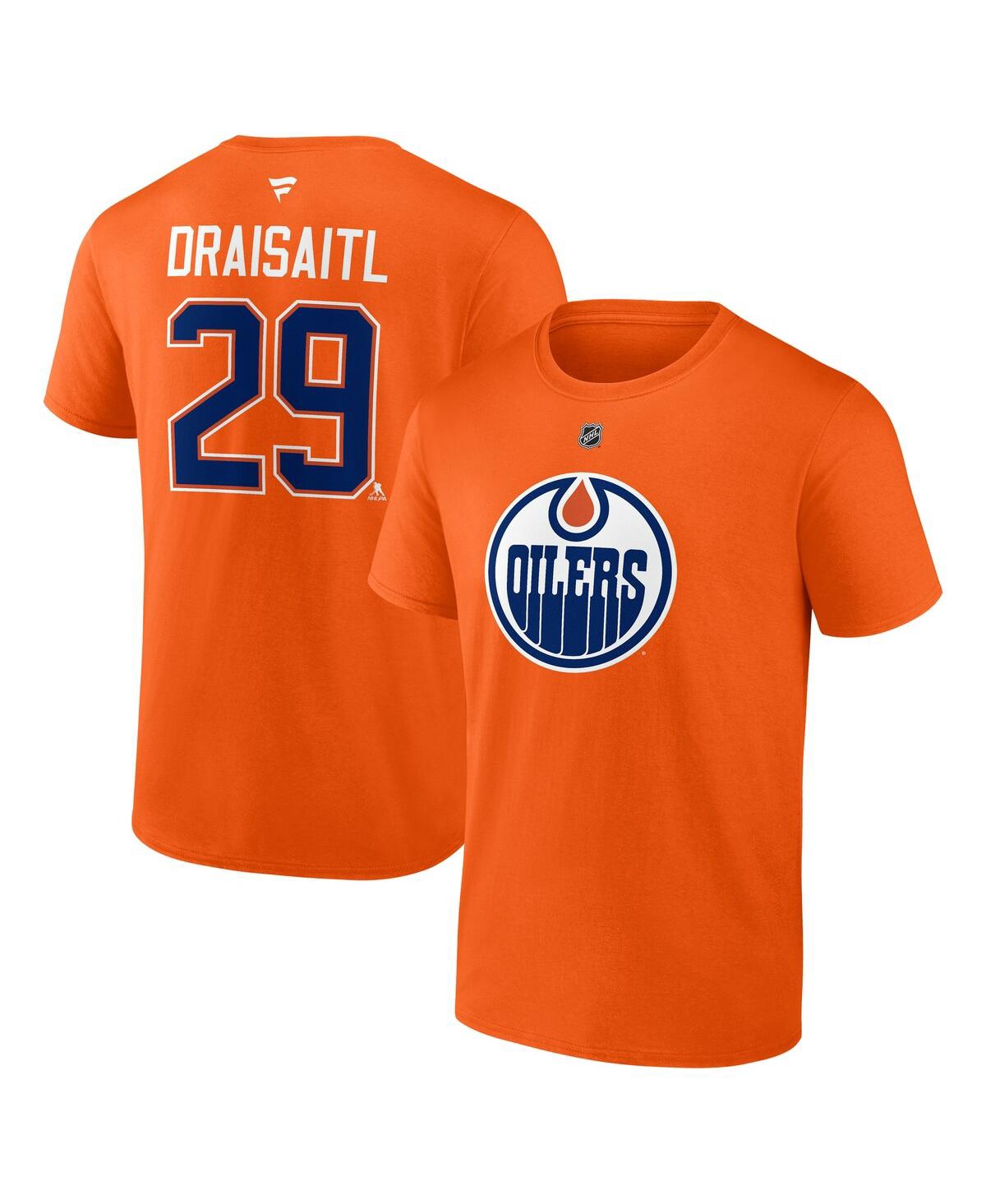 Click here for Fanatics Mens Leon Draisaitl Orange Edmonton Oiler... prices