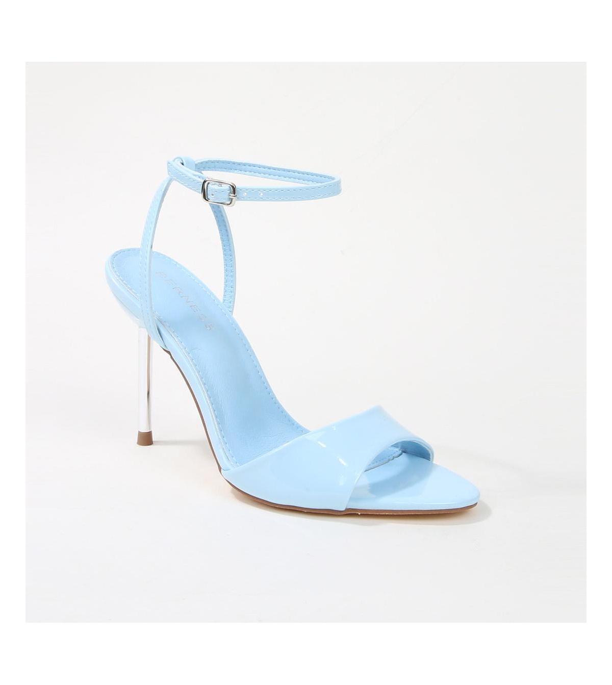 Click here for Berness Evana Stiletto Sandals - Blue prices