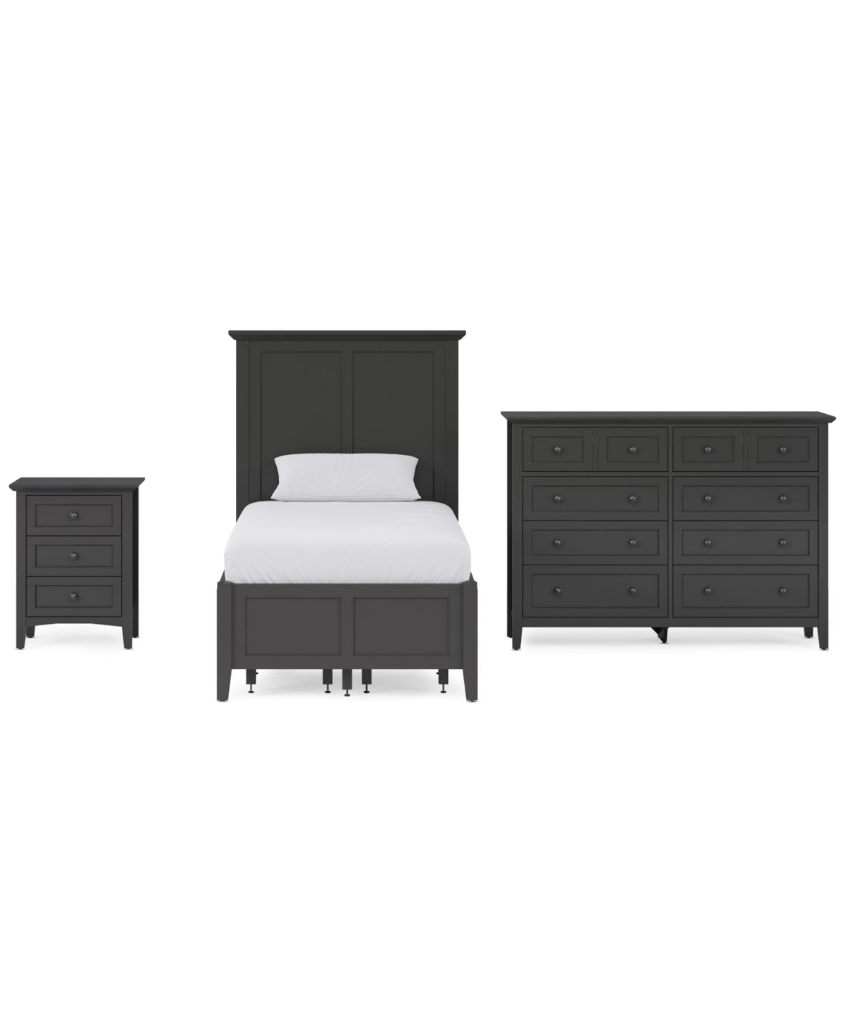 Click here for Hedworth Twin Storage 3-Pc. Set (Bed  Dresser & Ni... prices
