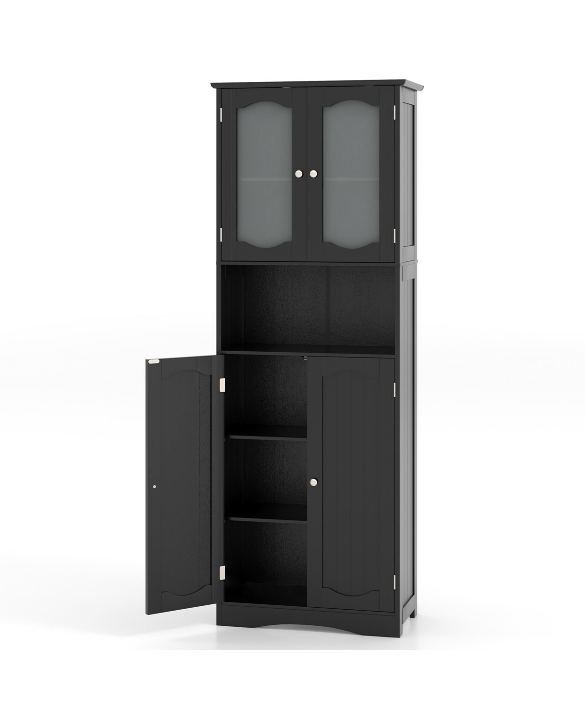 Click here for Slickblue Bathroom Storage Cabinet with Frost Glas... prices