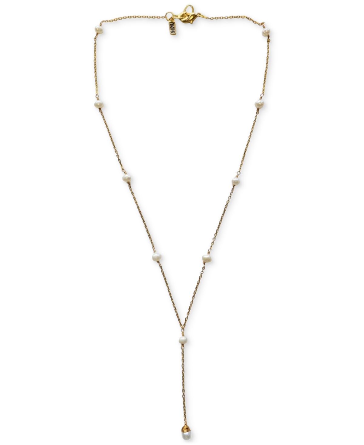 Click here for Minu Jewels Freshwater Pearl 18 Lariat Necklace -... prices