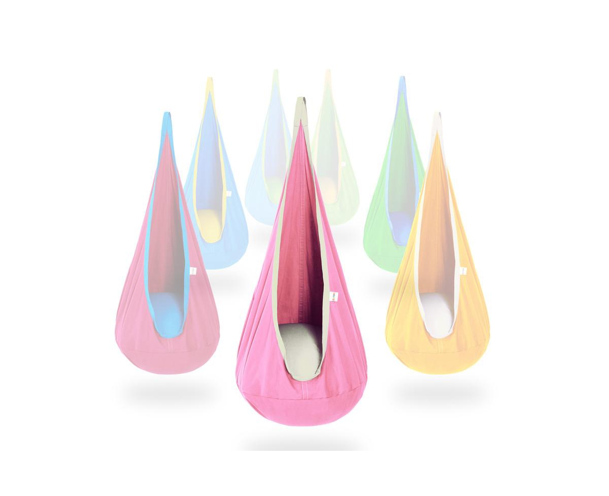 Click here for Outree Cotton Kids Pod Swing Seat Blue Pink and Bl... prices