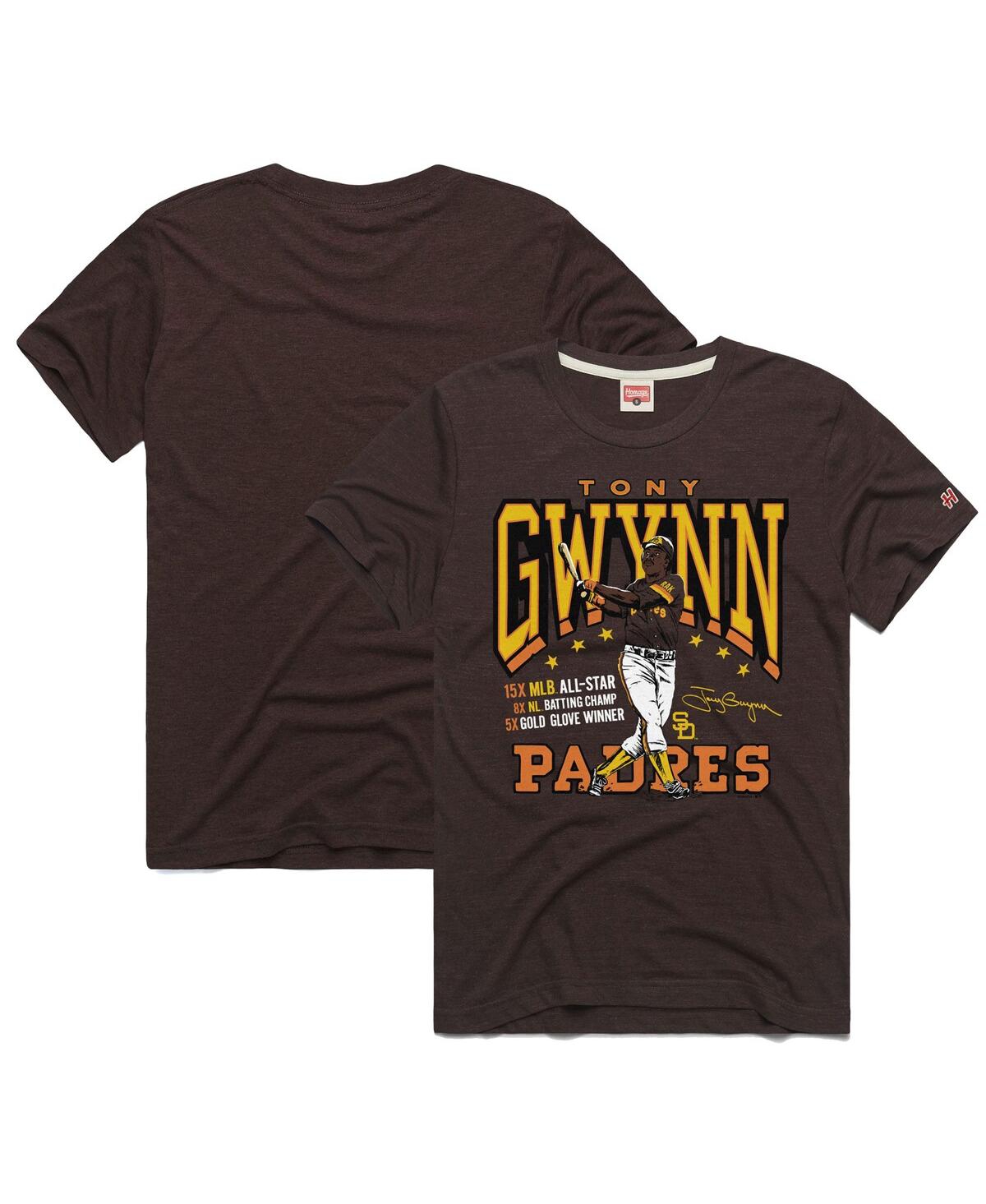 Click here for Homage Mens Tony Gwynn Brown San Diego Padres Grap... prices