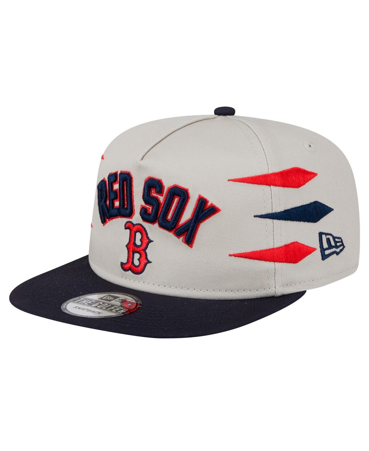 Click here for New Era Mens Cream Boston Red Sox Iron Golfer Snap... prices