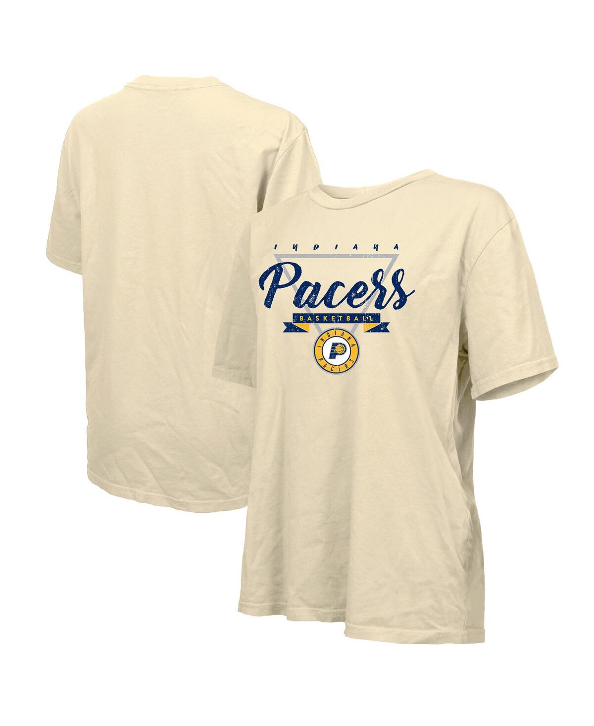 Click here for Majestic Womens Cream Indiana Pacers Oversized T-S... prices
