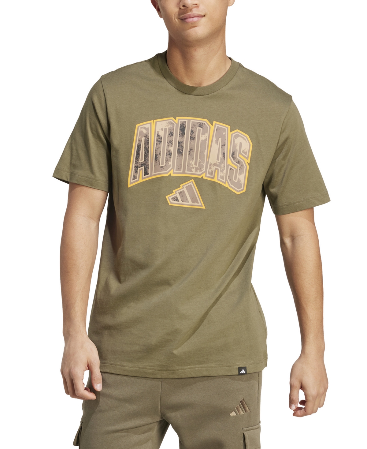 Click here for adidas Mens Regular-Fit Camo Logo Graphic T-Shirt... prices