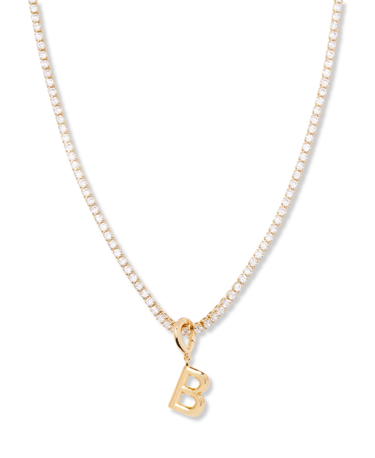 Click here for brook & york Gold Plated Isabella Mini Initial Ten... prices