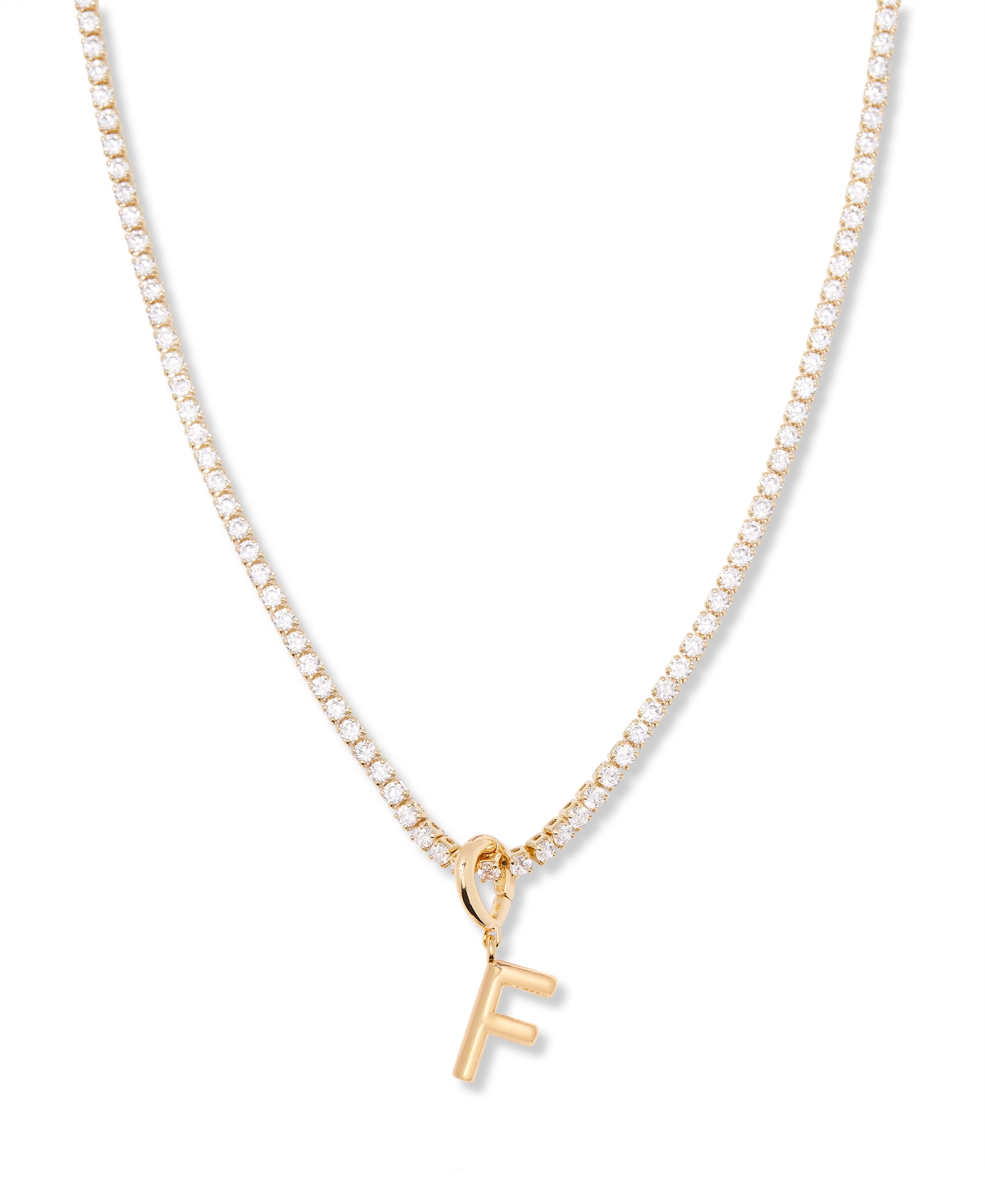 Click here for brook & york Gold Plated Isabella Mini Initial Ten... prices